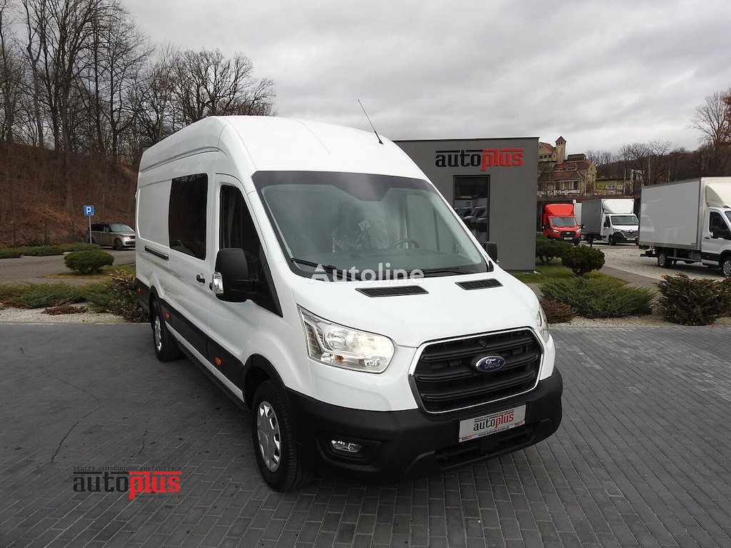 Ford TRANSIT FURGON BRYGADÓWKA 6 MIEJSC TEMPOMAT KLIMATYZACJA 185KM kombi minibus