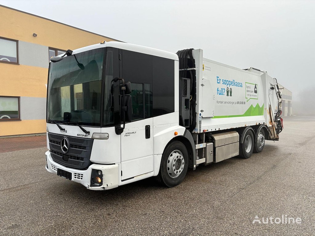 Mercedes-Benz ECONIC 2630 NGT + JOAB ANACONDA TWIN V20 18.1m3 kamion za smeće