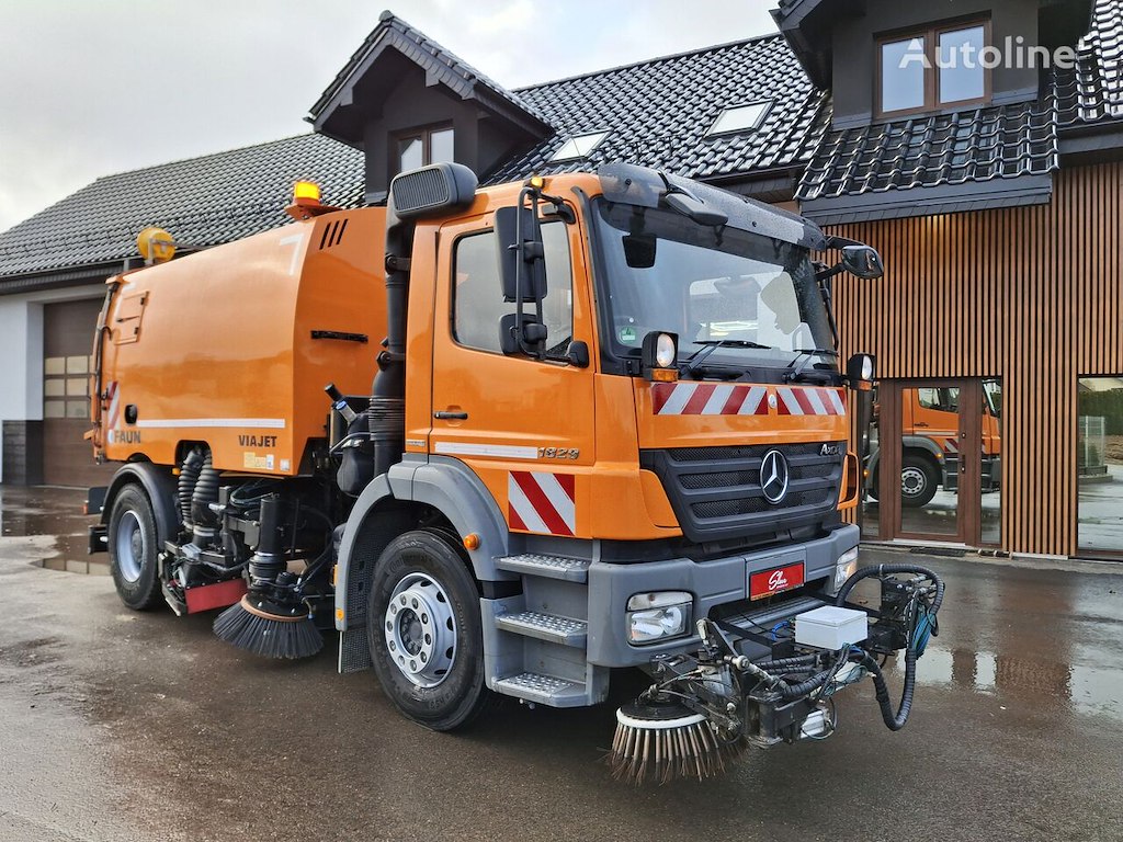 Mercedes-Benz Axor 1829 Zamiatarka FAUN Kehrmashine Frontbürste vozilo za čišćenje ulica