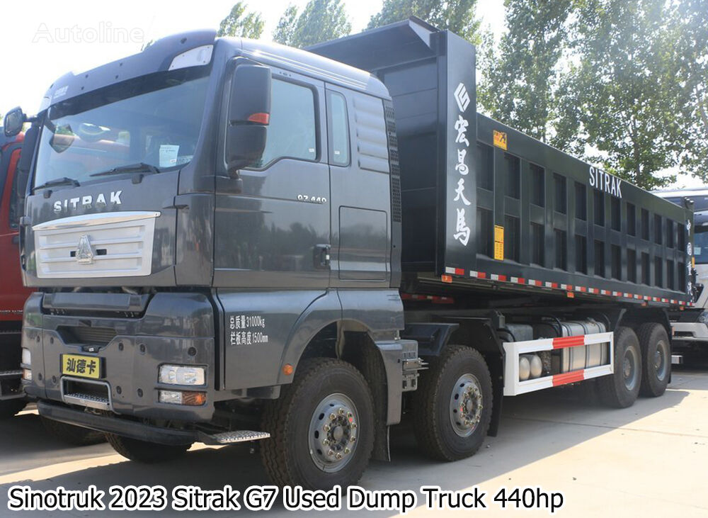 Sitrak Sinotruk 2023 Sitrak G7 Used Dump Truck for Sale kiper