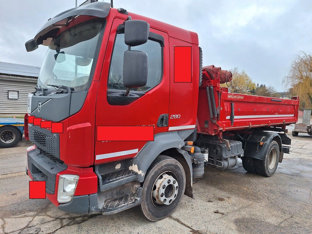 Volvo FL 280 Three sided tipper kiper