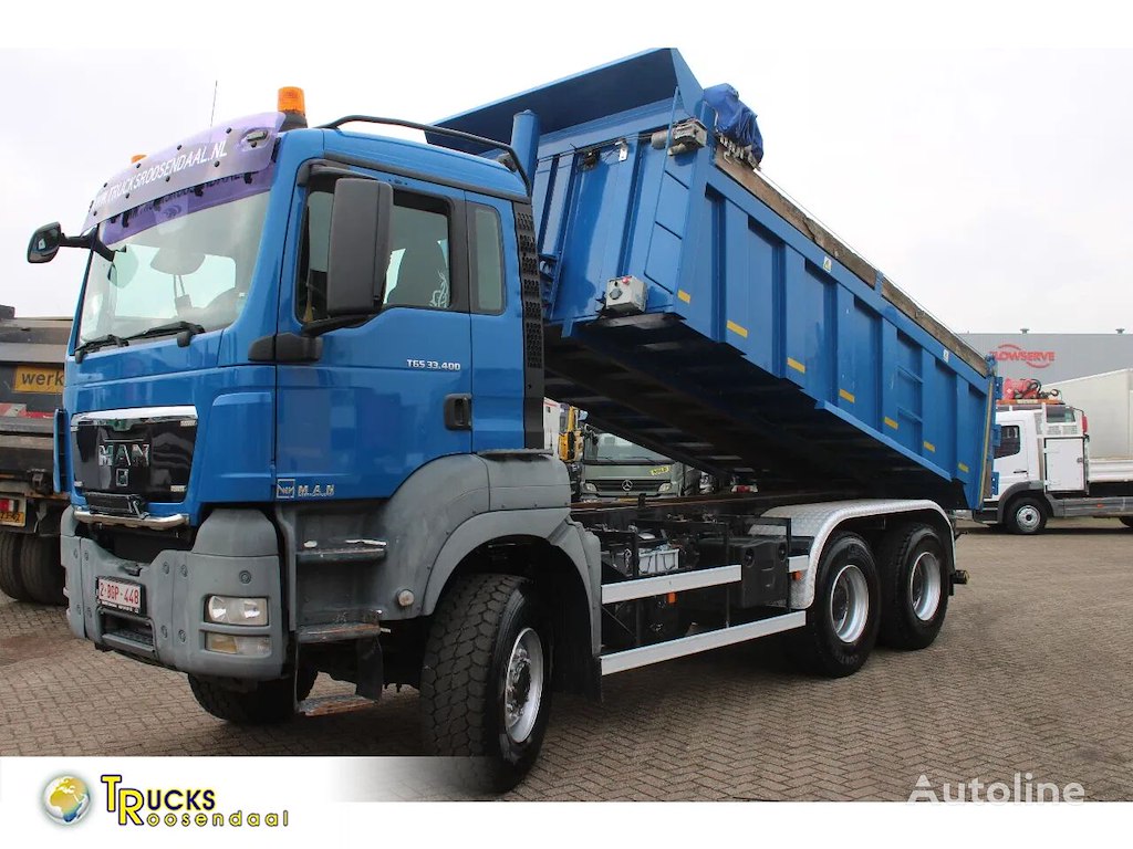 MAN TGS 33.400 - 6X6 + LOW KM + spring + curtain full option kiper