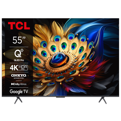 TCL 55C655 Televizor 55" QLED, 4K HDR PRO, Smart, Google TV