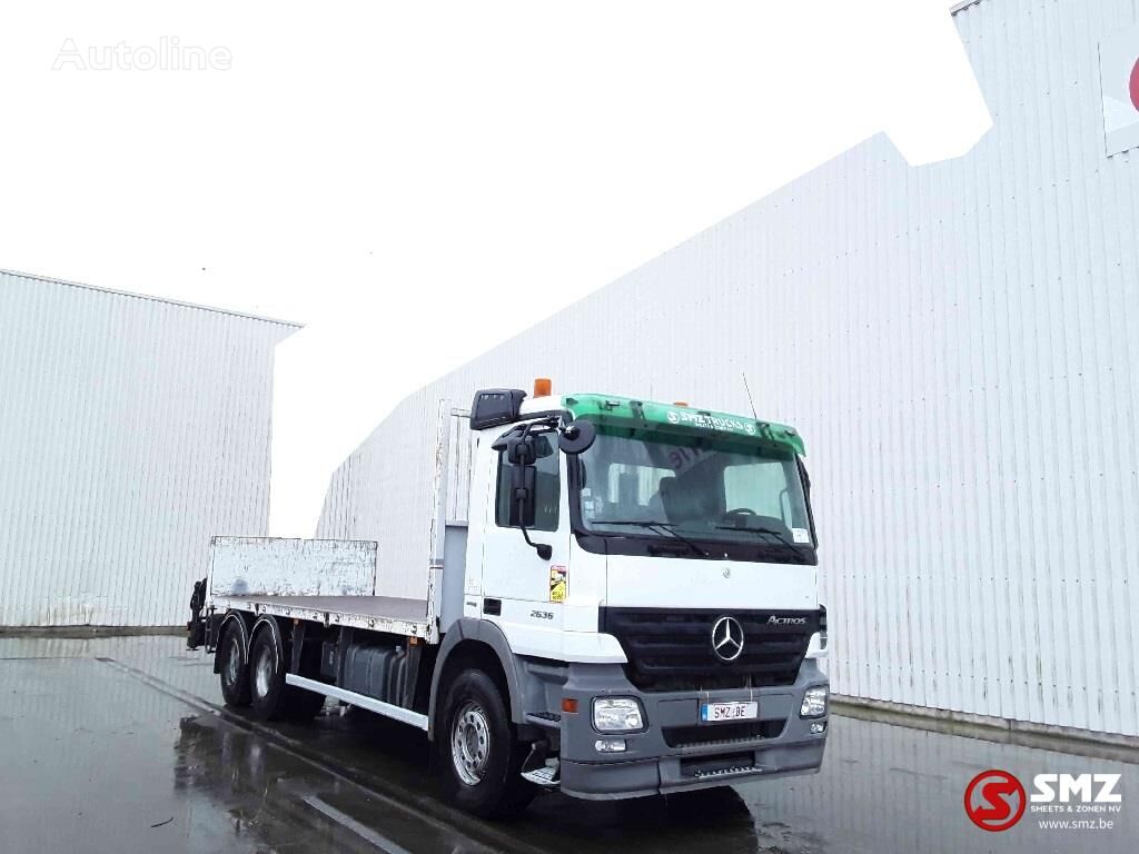 Mercedes-Benz Actros 2636 6x4 EPS kamion s ravnom platformom