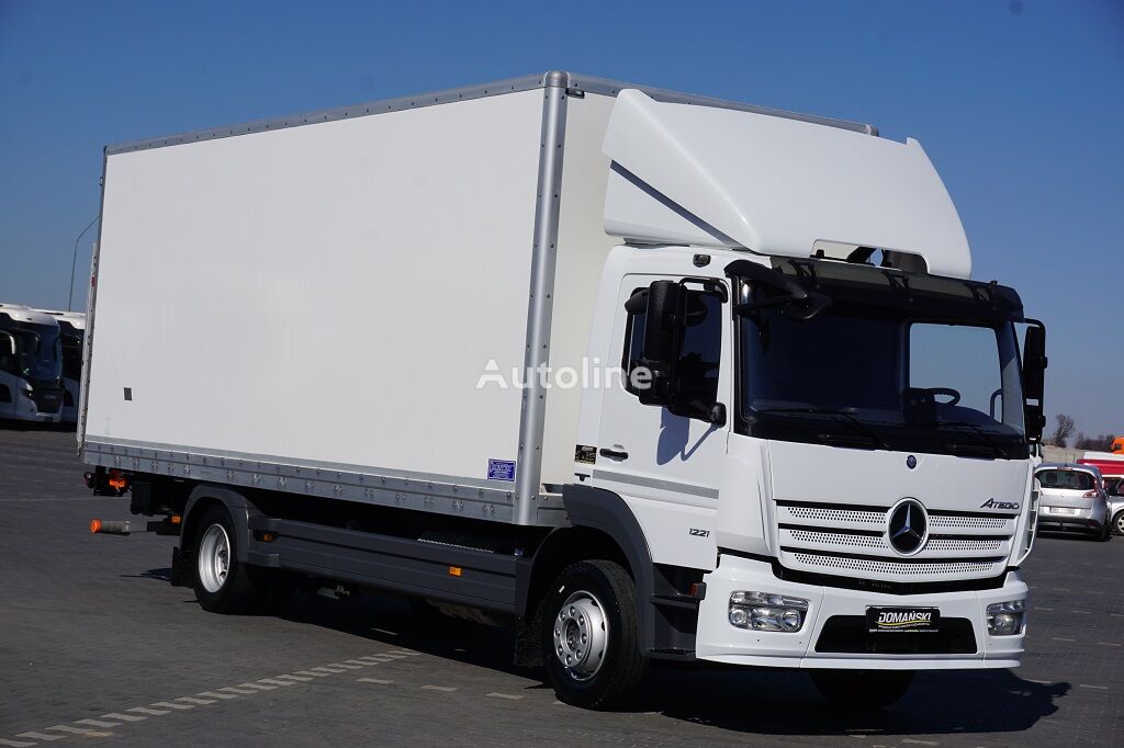 Mercedes-Benz ATEGO / 1221 / ACC / EURO 6 / KONTENER + WINDA / 17 PALET kamion furgon