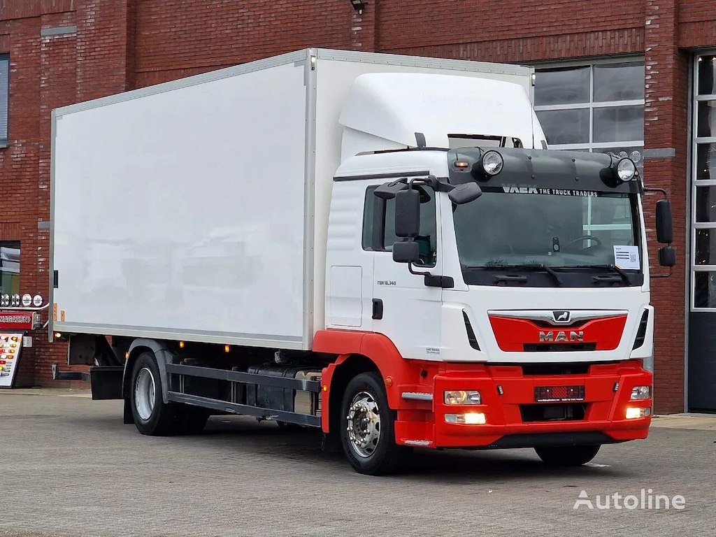 MAN TGM 18.340 4x2 Box with Sidedoors - Zepro loadlift - Manual gear kamion furgon