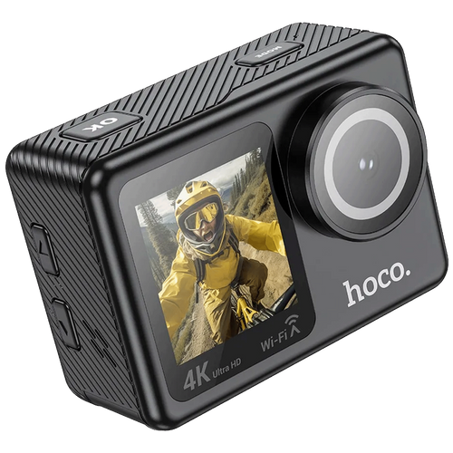 hoco. Sportska kamera, 1.3"/ 2" IPS LCD, 4K UHD, WiFi, microSD - DV101