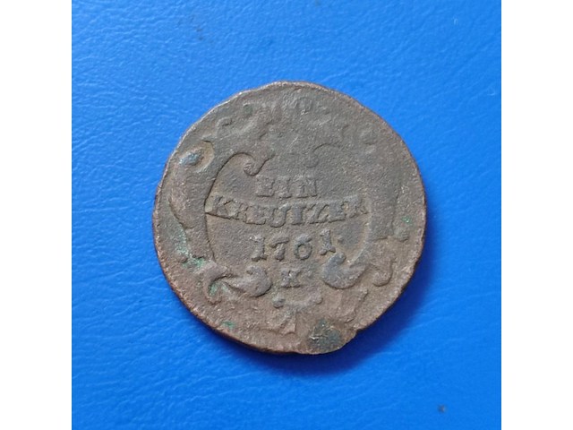 EIN KREUTZER 1761 K