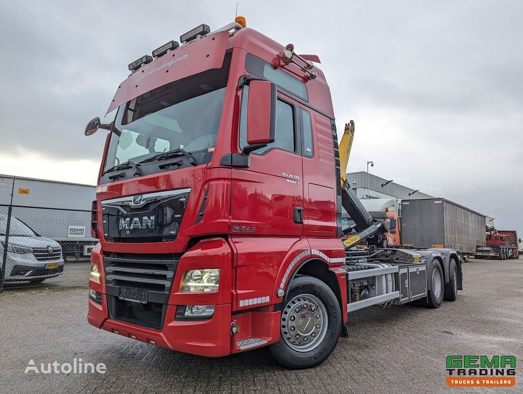 MAN TGX 26.510 6x2/4 XXL Euro6 - Palfinger 21T - Lift/Steer Axle - H kamion rol kiper