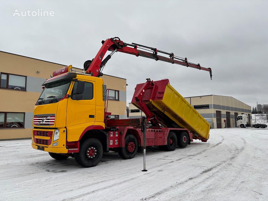 Volvo FH500 8X2*6 + CRANE HIAB + LIFT HIAB + VEB + FULL AIR kamion rol kiper