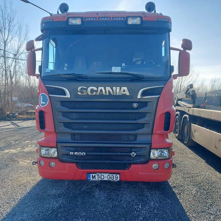 Scania R-500 hyva lft kamion rol kiper