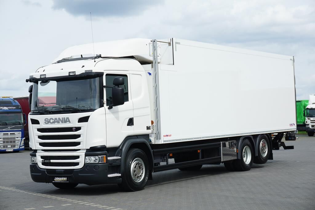 Scania G 490 / EURO 6 / CHŁODNIA + WINDA / 23 PALETY / OŚ SKRĘTNA kamion hladnjača