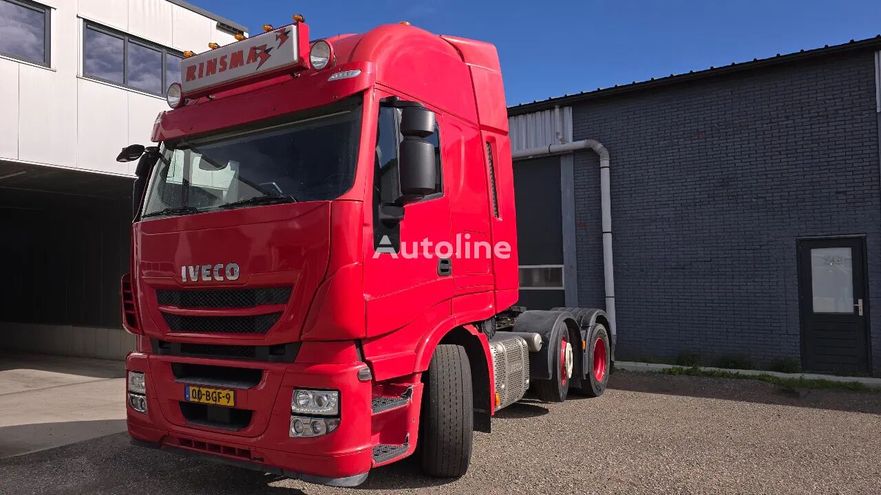 IVECO Stralis 440.46 460hp. 6x2 Euro 6 lift/steering axle tegljač