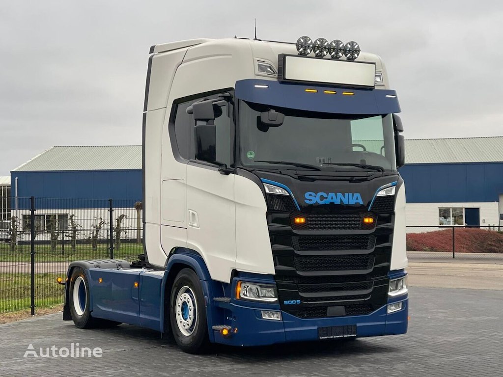 Scania S500 FULL AIR, LEATHER, 2X TANK, RETARDER, TOP! tegljač