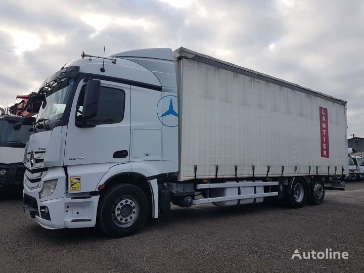 Mercedes-Benz Actros 2542 6x2 euro 5 - RETARDER kamion sa klizna zavesa cerada