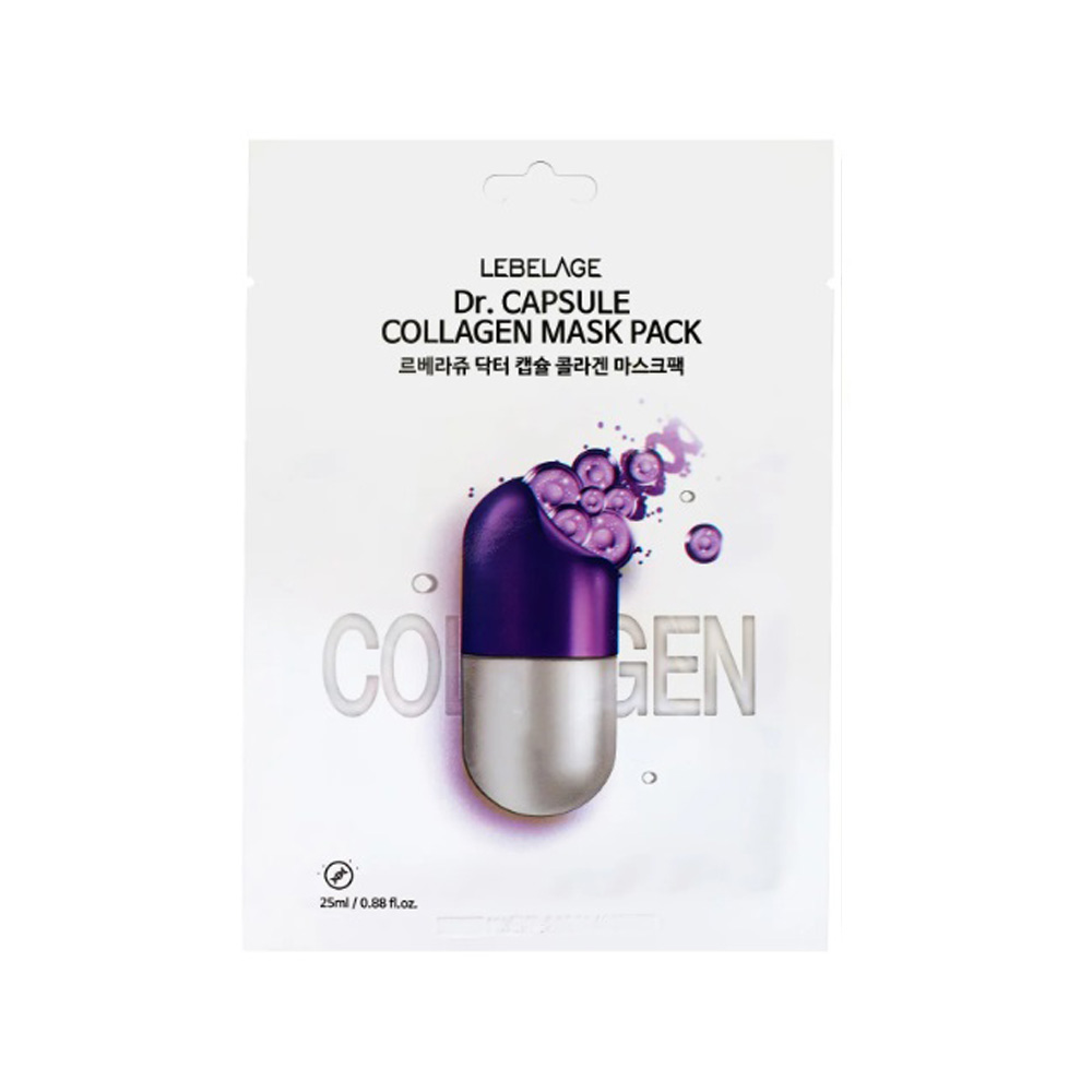 LEBELAGE Capsule Collagen maska za lice 28ml