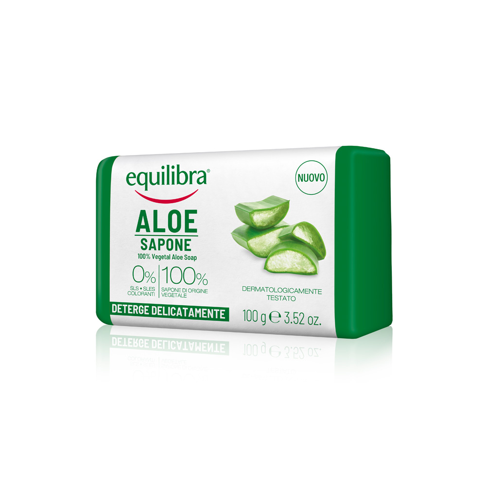 EQ ALOE NATURAL SOAP 100gr