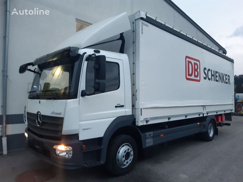 Mercedes-Benz Atego 1224L Schenker LBW AHK Totwinkelkamera kamion s ceradom