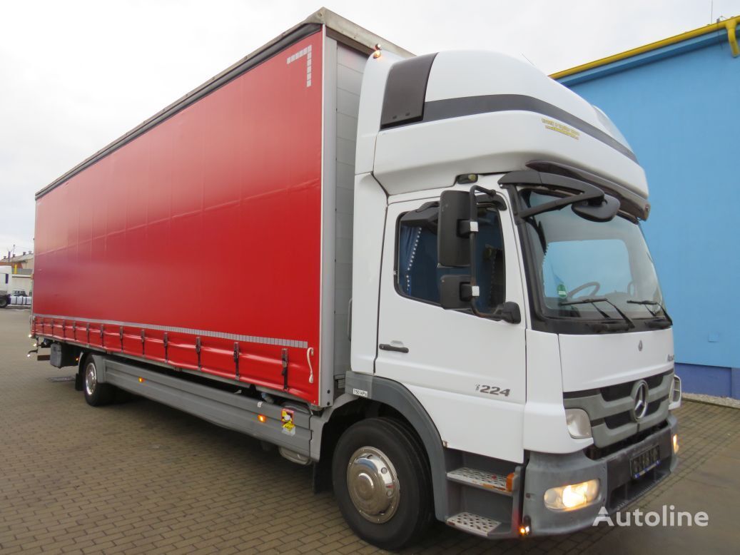 Mercedes-Benz ATEGO 1224, EURO 6, Zdvih.čelo,Lož. plocha 9,80 m kamion s ceradom