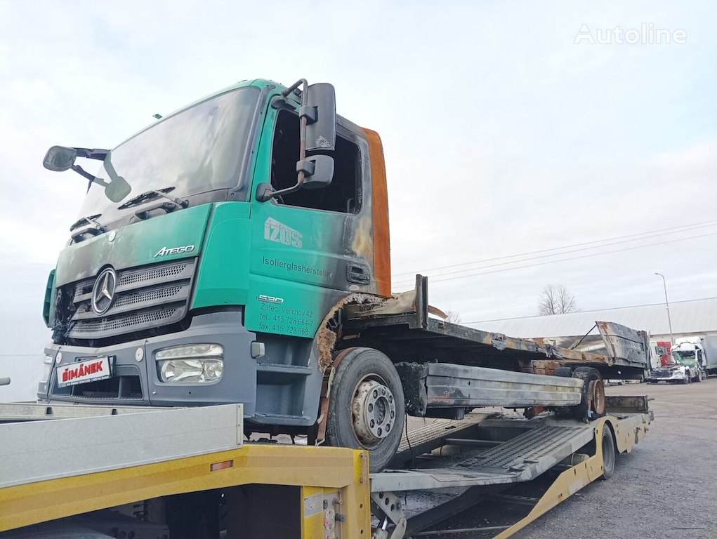 Mercedes-Benz Atego 530 / 220kw kamion s ceradom nakon udesa