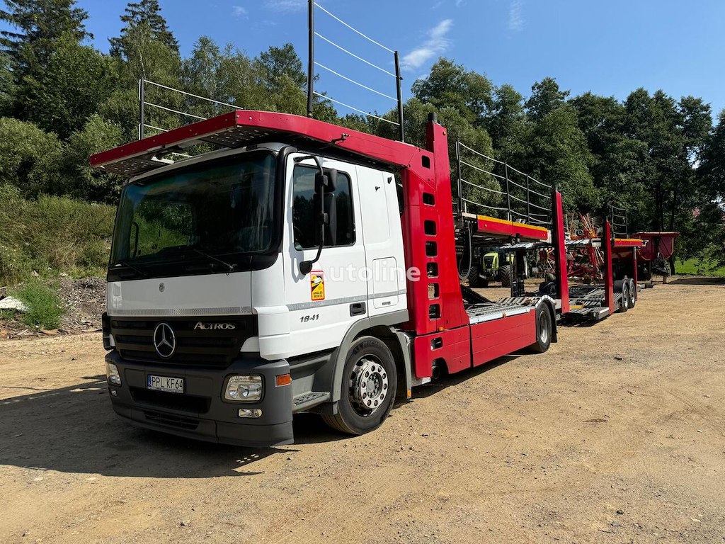 Mercedes-Benz Actros 1841/ EURO 5/ RETARDER + KASSBOHRER autotransporter + prikolica autotransportera