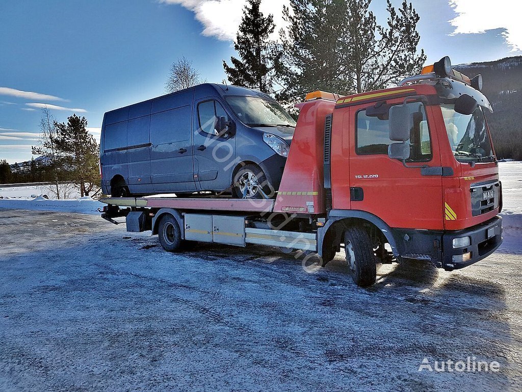 MAN TGL 12.220 *JIGE *2 x 3.6T WINCHES *HIGH BRILLE šlep auto