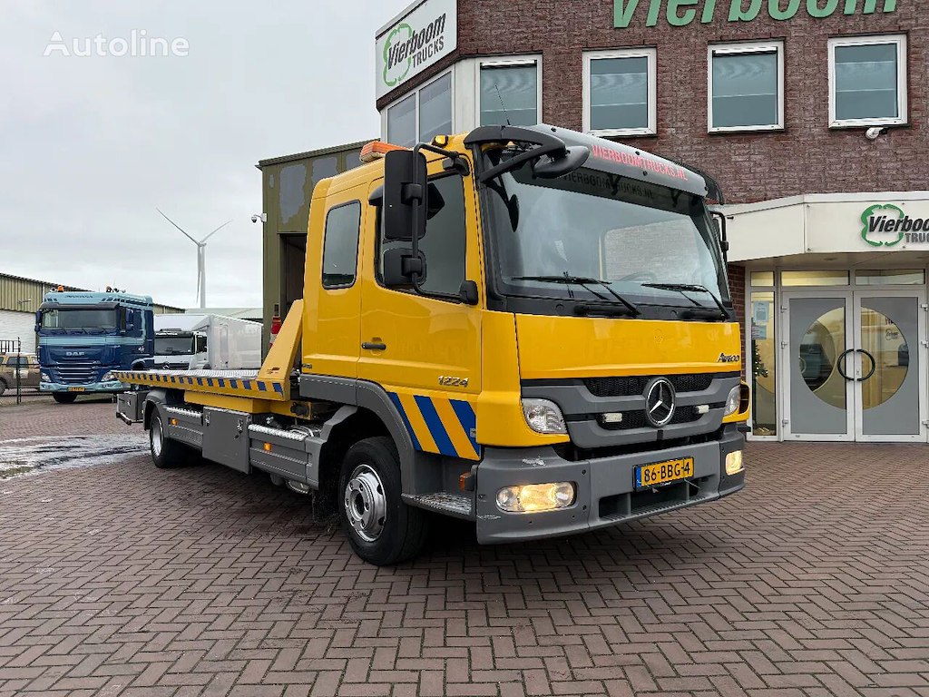 Mercedes-Benz Atego 1224 Atego 1224L Schiebeplateau / Brille / Winde Holland T šlep auto