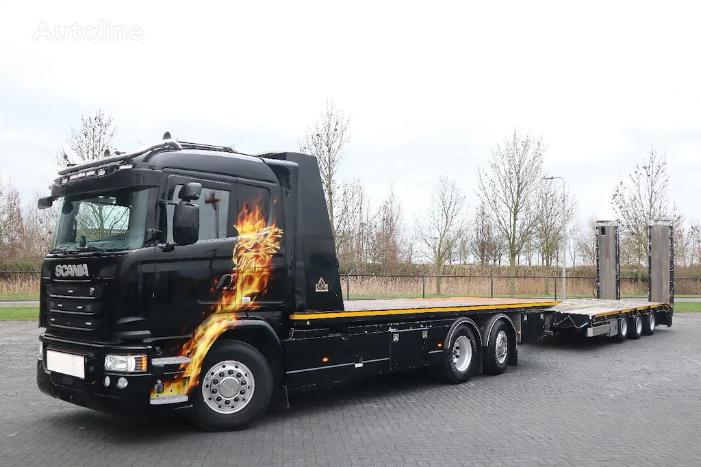 Scania G490 | 6X2 | FALKOM | RECOVERY | ABSCHLEPP | TRAILER šlep auto