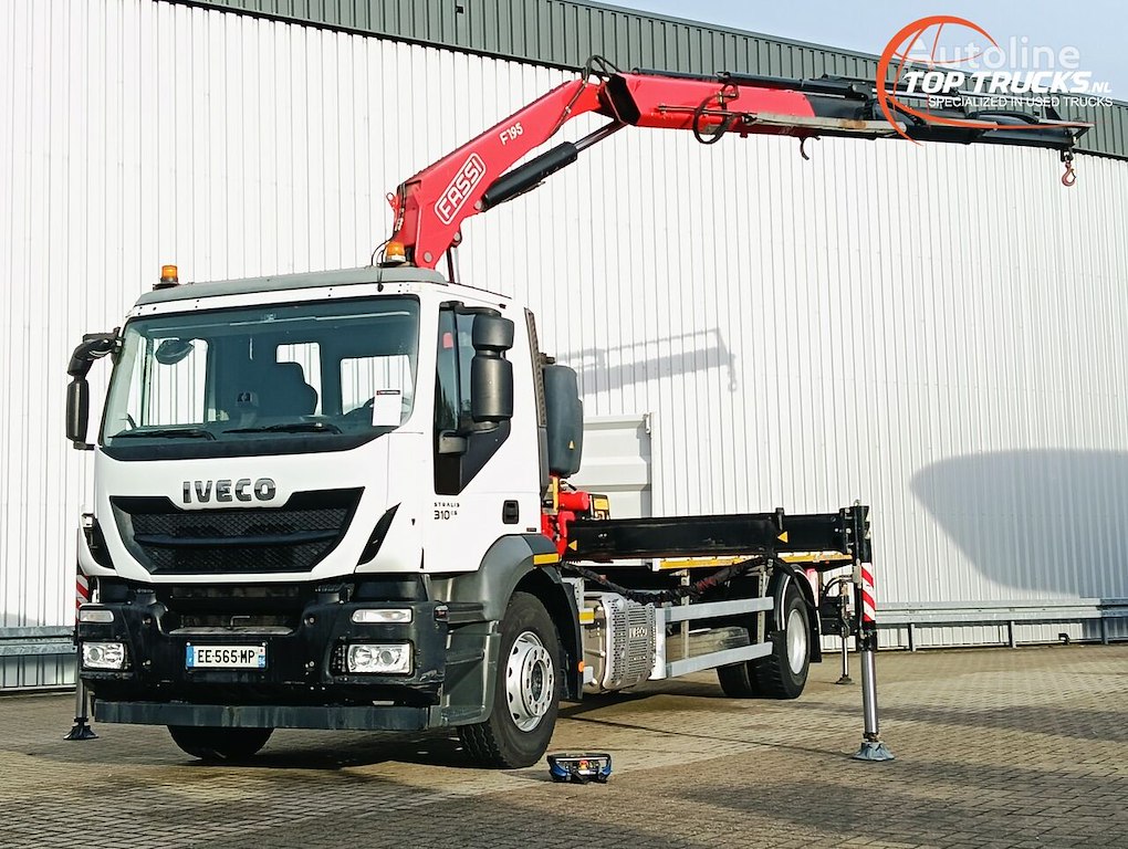 IVECO Stralis 310 19 TM Kraan, Crane, Kran, Grue - Afstandsbediening kamion platforma