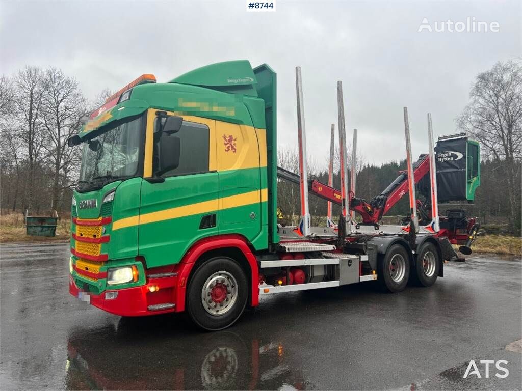 Scania R650 6X4 kamion za prevoz drva