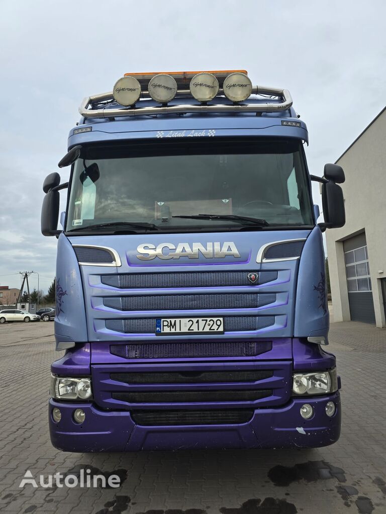 Scania R580 kamion za prevoz drva