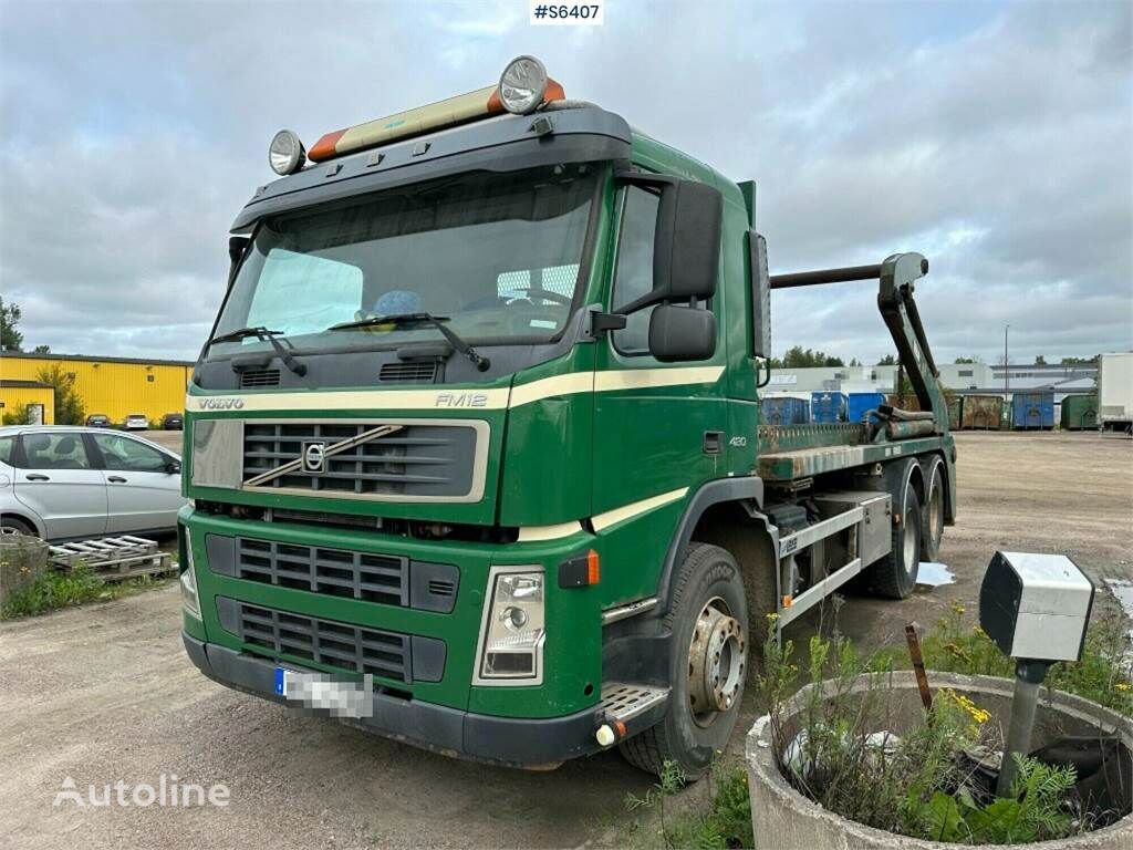 Volvo FM12 6x2 Lift Dump kamion autopodizač kontejnera