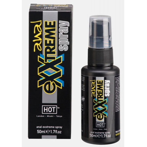 Hot extreme anal spray