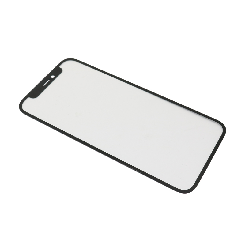 Staklo touchscreen-a - Iphone 12 Mini + okvir + OCA stiker crni (MS)