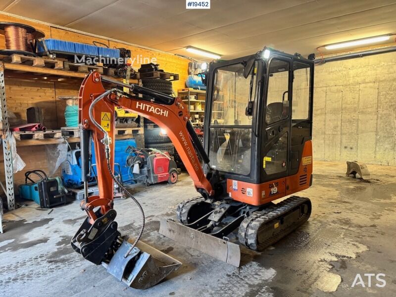 Hitachi ZX19-6CR mini bager