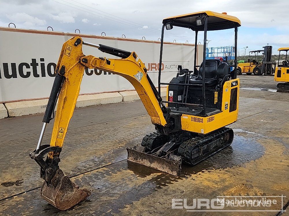 Prodaje se JCB 16C-1 T3 mini bager na aukciji