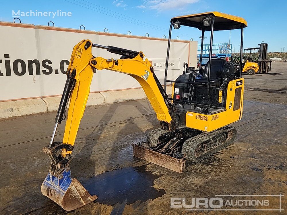 Prodaje se JCB 16C-1 T3 mini bager na aukciji