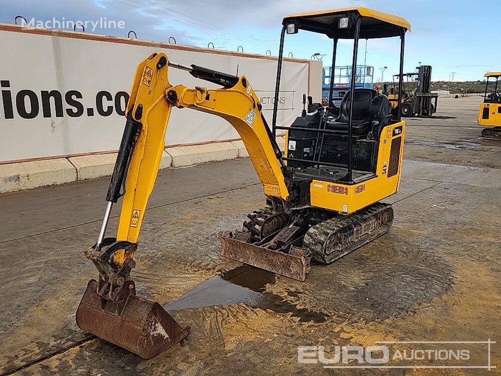 Prodaje se JCB 16C-1 T3 mini bager na aukciji