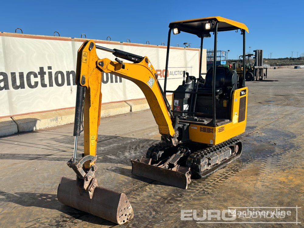 Prodaje se JCB 16C-1 T3 mini bager na aukciji