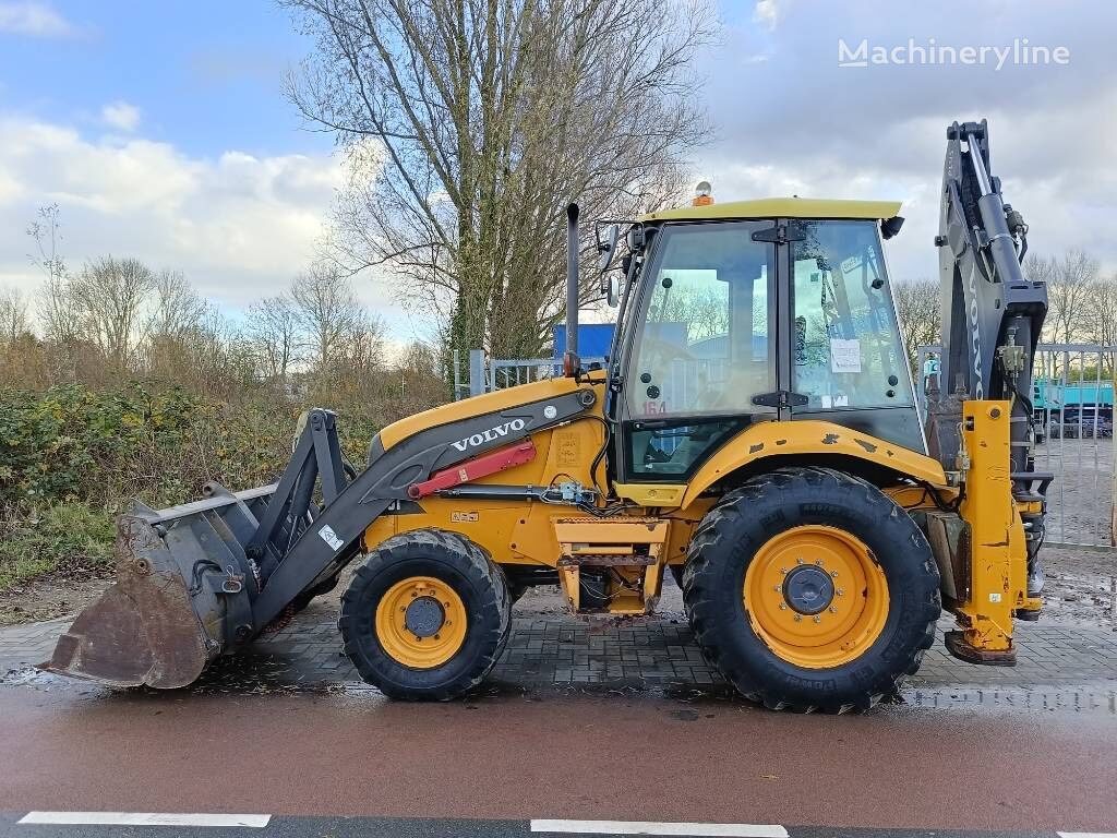 Volvo BL 61 + graaflaad combinatie backhoe loader lader bager-utovarivač