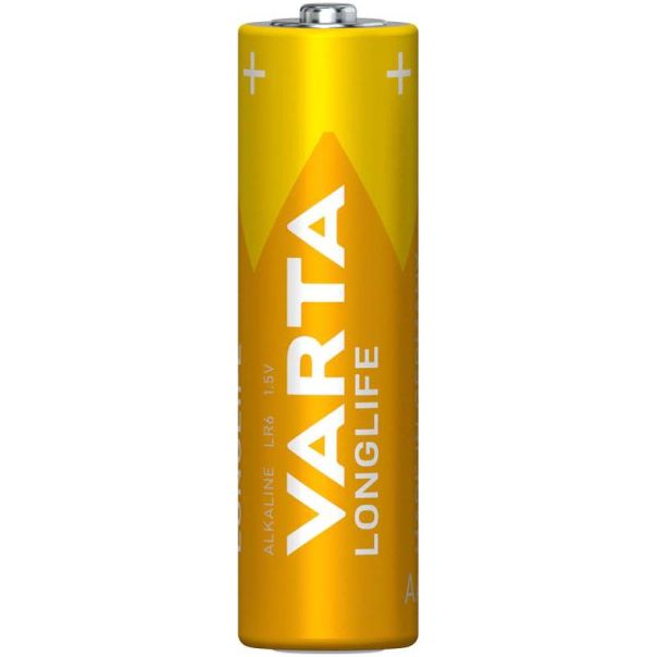 VARTA Baterija alkalna AA 1.5V LR6 MN1500 Longlife, 4 kom (cena po komadu)