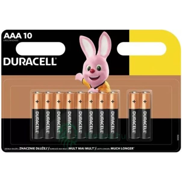 DURACELL Baterija alkalna AAA 1.5V LR3 MN2400, 10 kom (cena po komadu)