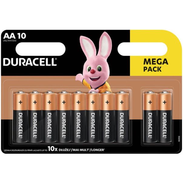 DURACELL Baterija alklana AA 1.5V LR6 MN1500, 10 kom (cena po komadu)