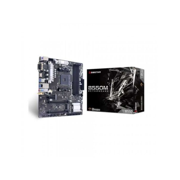 BIOSTAR B550MX/E PRO 4xDDR4/2xM.2/HDMI/VGA/DVI soket AM4