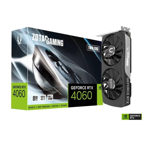 Grafička karta Zotac GAMING GeForce RTX 4060 Twin Edge 8GB DDR6 128 bit 3xDP/HDMI