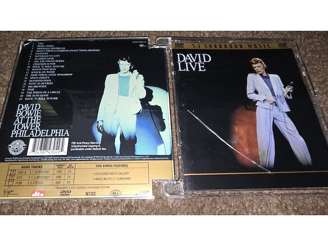 David Bowie - David live DVD-Audio / Video , ORIGINAL
