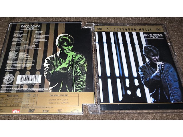 David Bowie - Stage DVD-Audio / Video , ORIGINAL