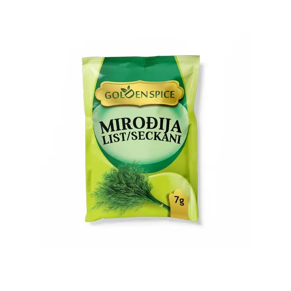 GOLDEN SPICE Mirodjija, List, Seckana, 7g