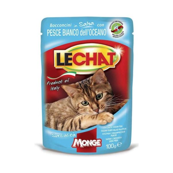 LECHAT Sos za mačke Okeanska riba 100g