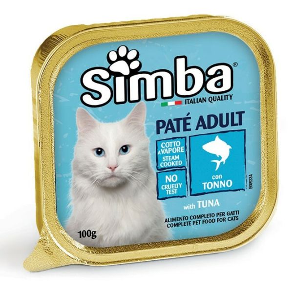 SIMBA Pašteta za mačke Adult riba 100g